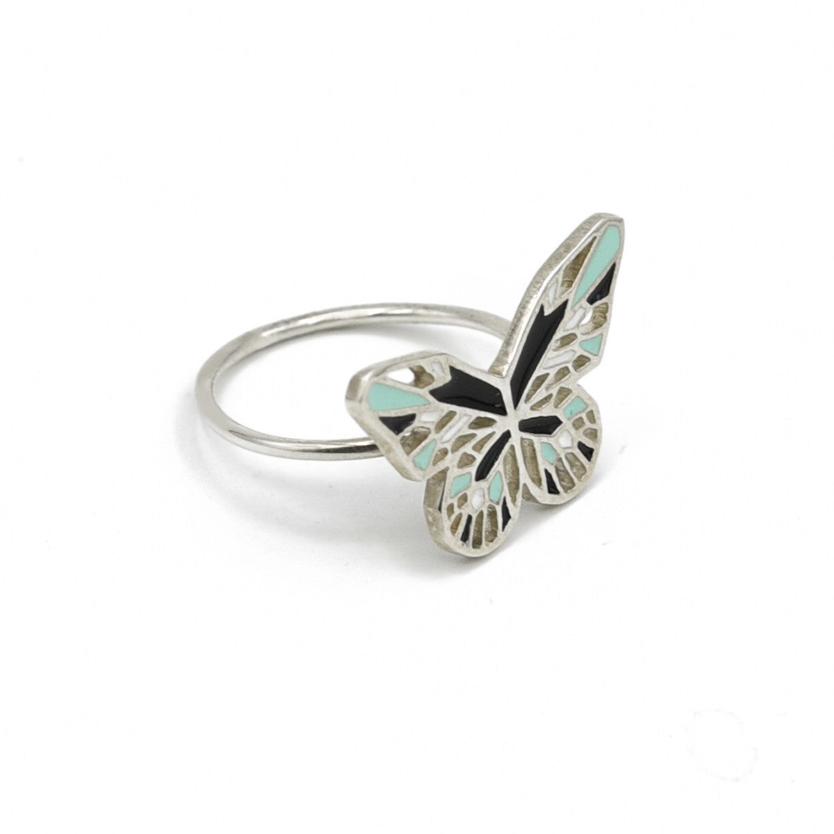 Butterfly ring silver – Whimsy Jewelry