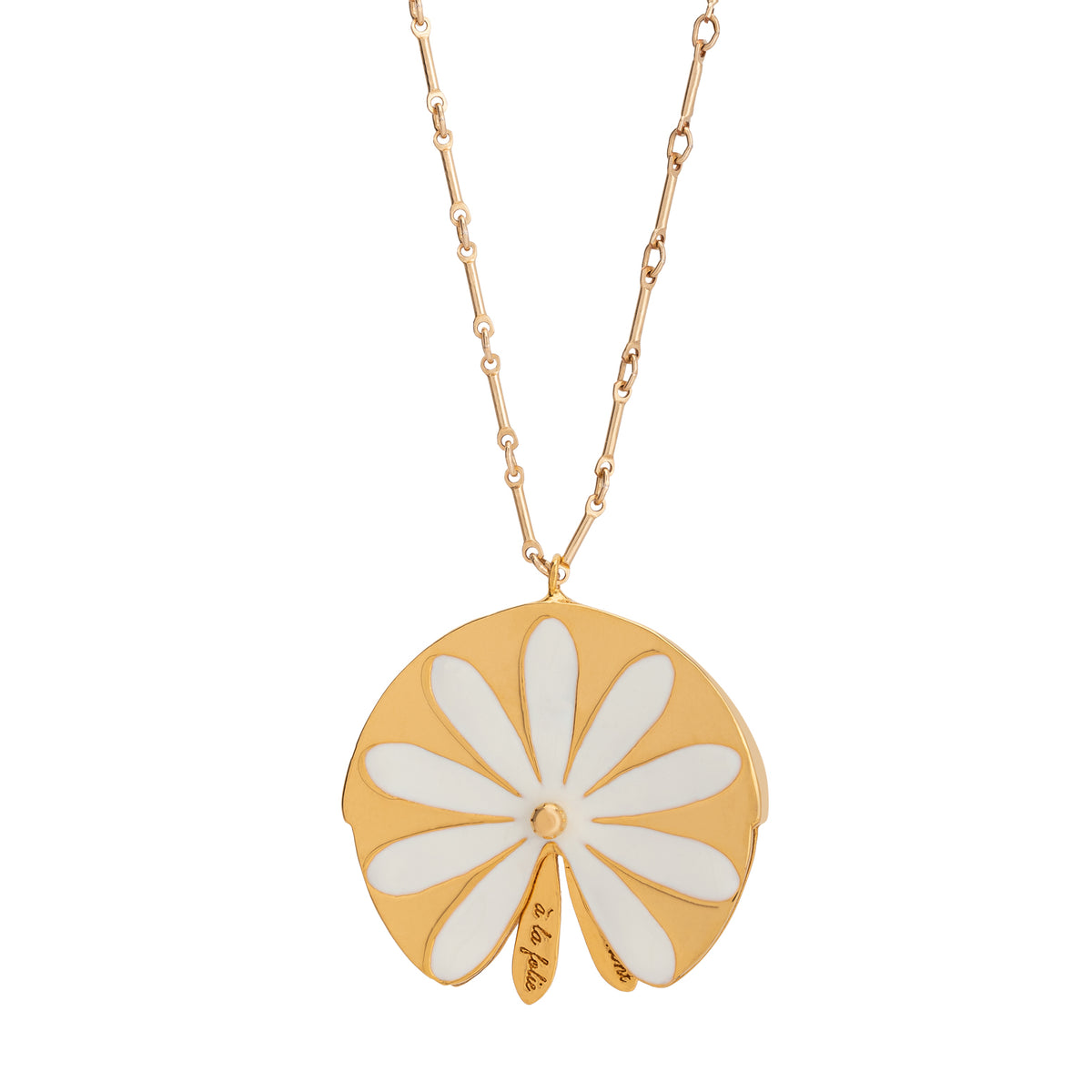 Daisy flower necklace – Whimsy Jewelry